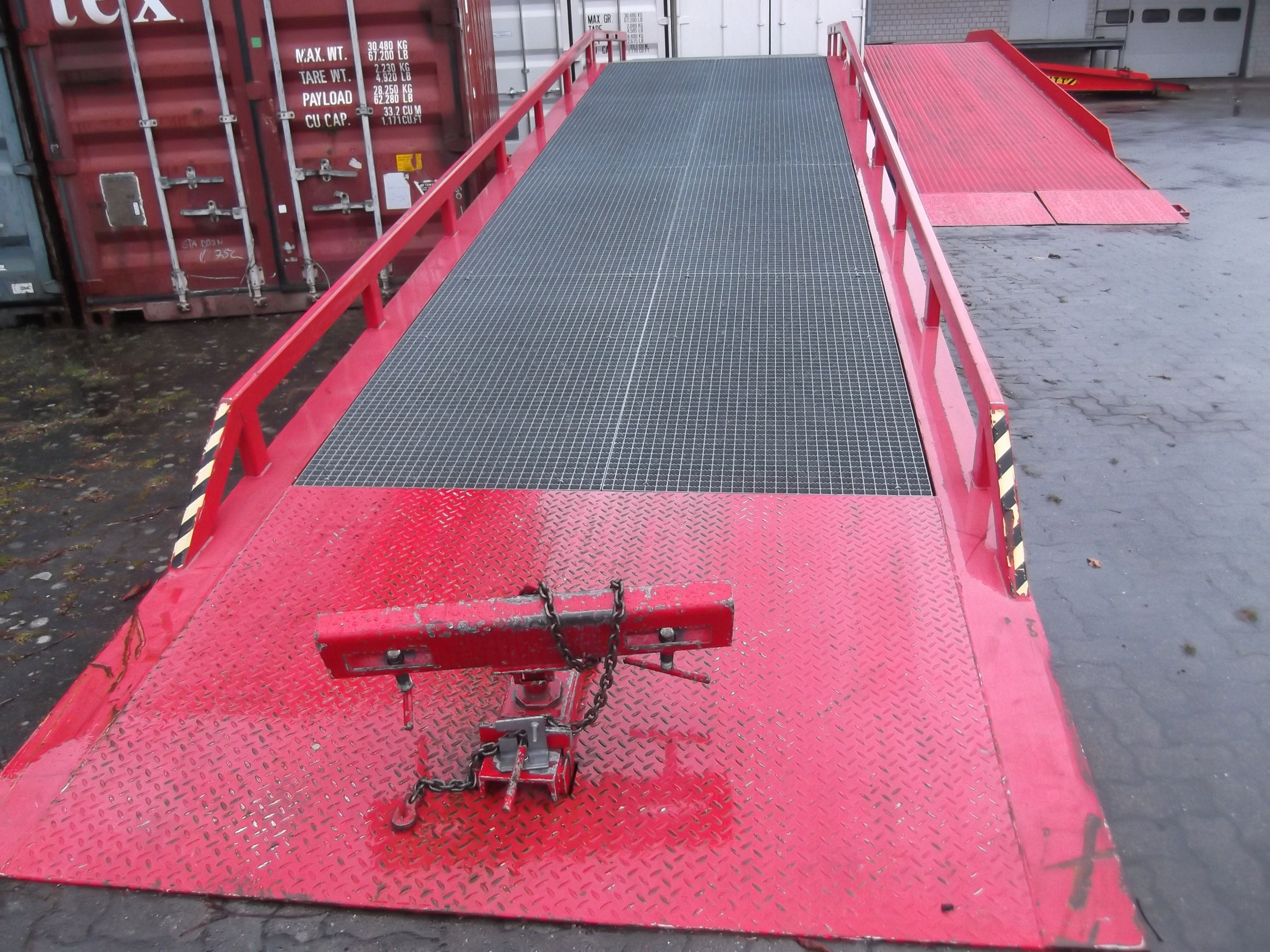 Laderampe Butt Verladerampe gebraucht Mobile Rampe Staplerrampe Lkw ...